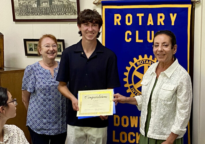 Downtown Rotary welcomes new member, scholarship winners | News, Sports ...